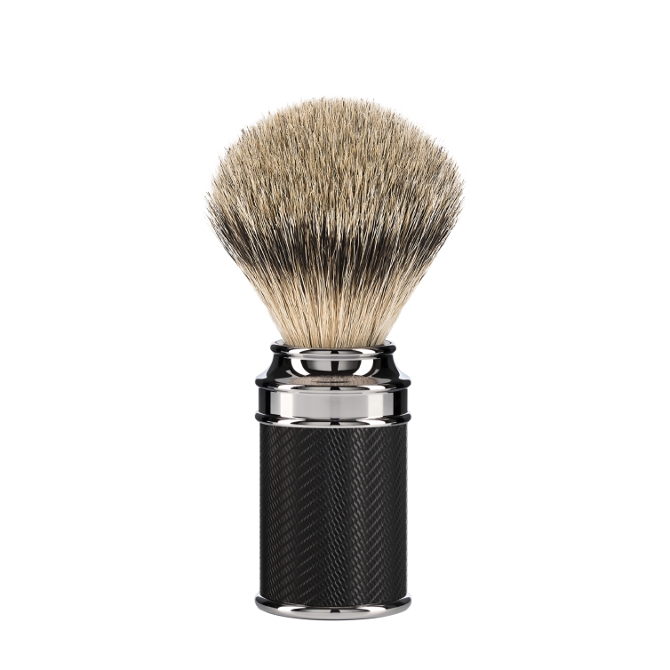 Mühle Traditional Shaving Set 3 Silvertip badger with closed comb black ...